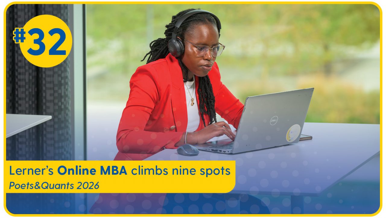 UD Online MBA Rises to No. 32 in Poets&Quants 2026 Rankings - Lerner ...