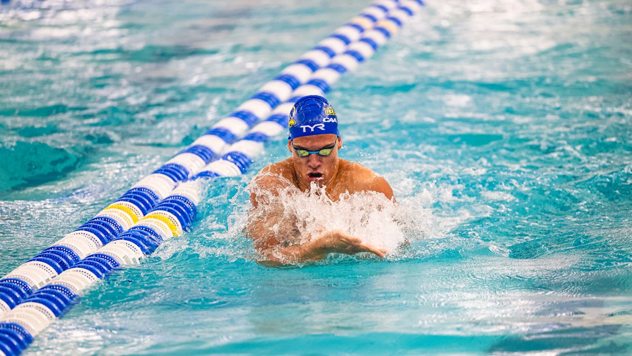 Lerner Student Toni Sabev Makes History in the Pool for UD Swimming ...