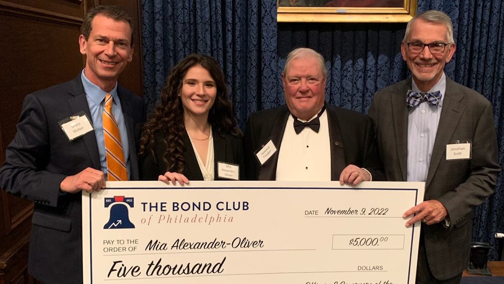 Lerner Finance Student Earns Prestigious Bond Club of Philadelphia ...