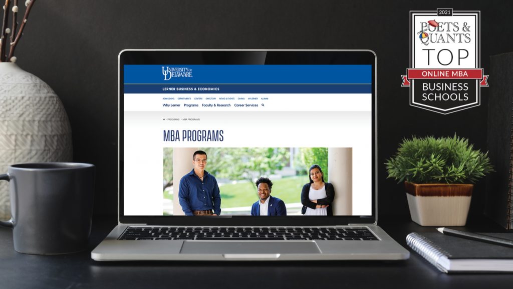 UD Online MBA Ranks 34th in Poets&Quants Rankings - Lerner - University ...